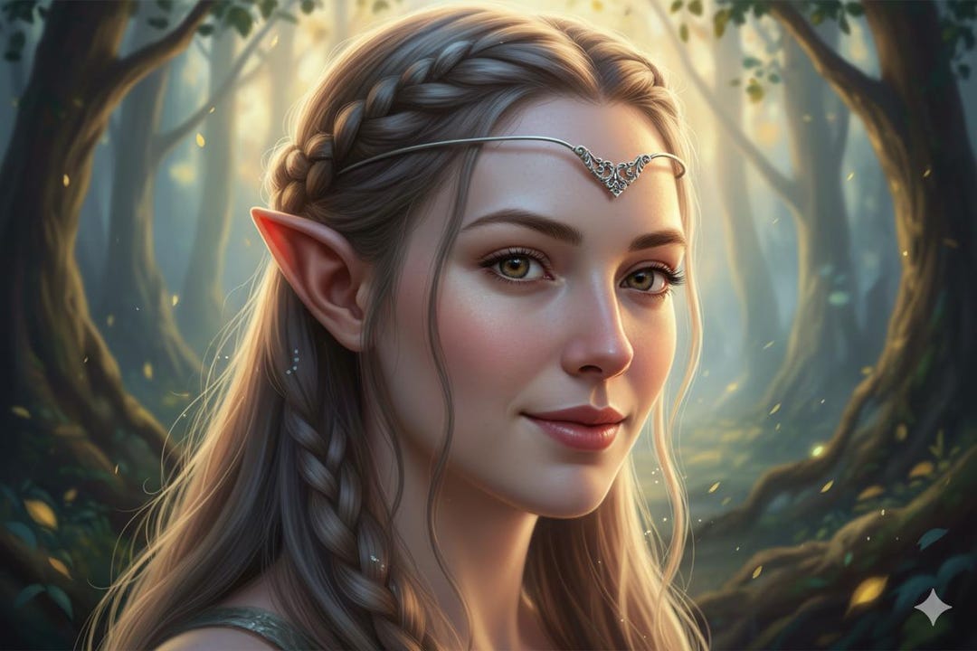 Tiara Circlet Head Piece Elven Crown in Silver Plated Wire - Etsy