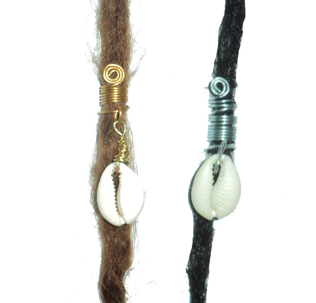 Cowrie Shell Native Dreadlock Bead - Etsy
