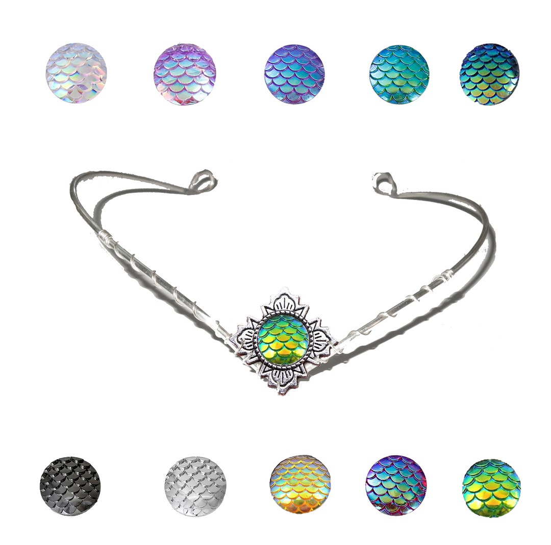 Tiara Circlet Head Piece Elven Crown in Silver Plated Wire - Etsy