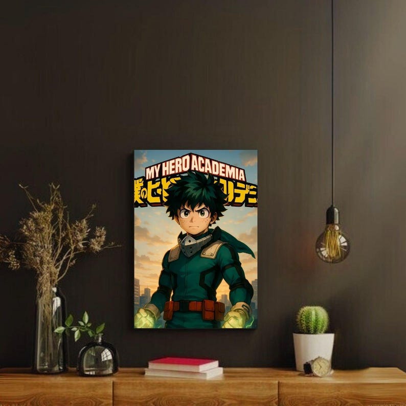 My Hero Academia – Izuku Midoriya Rising Resolve – 8x10 Metal Print - Etsy