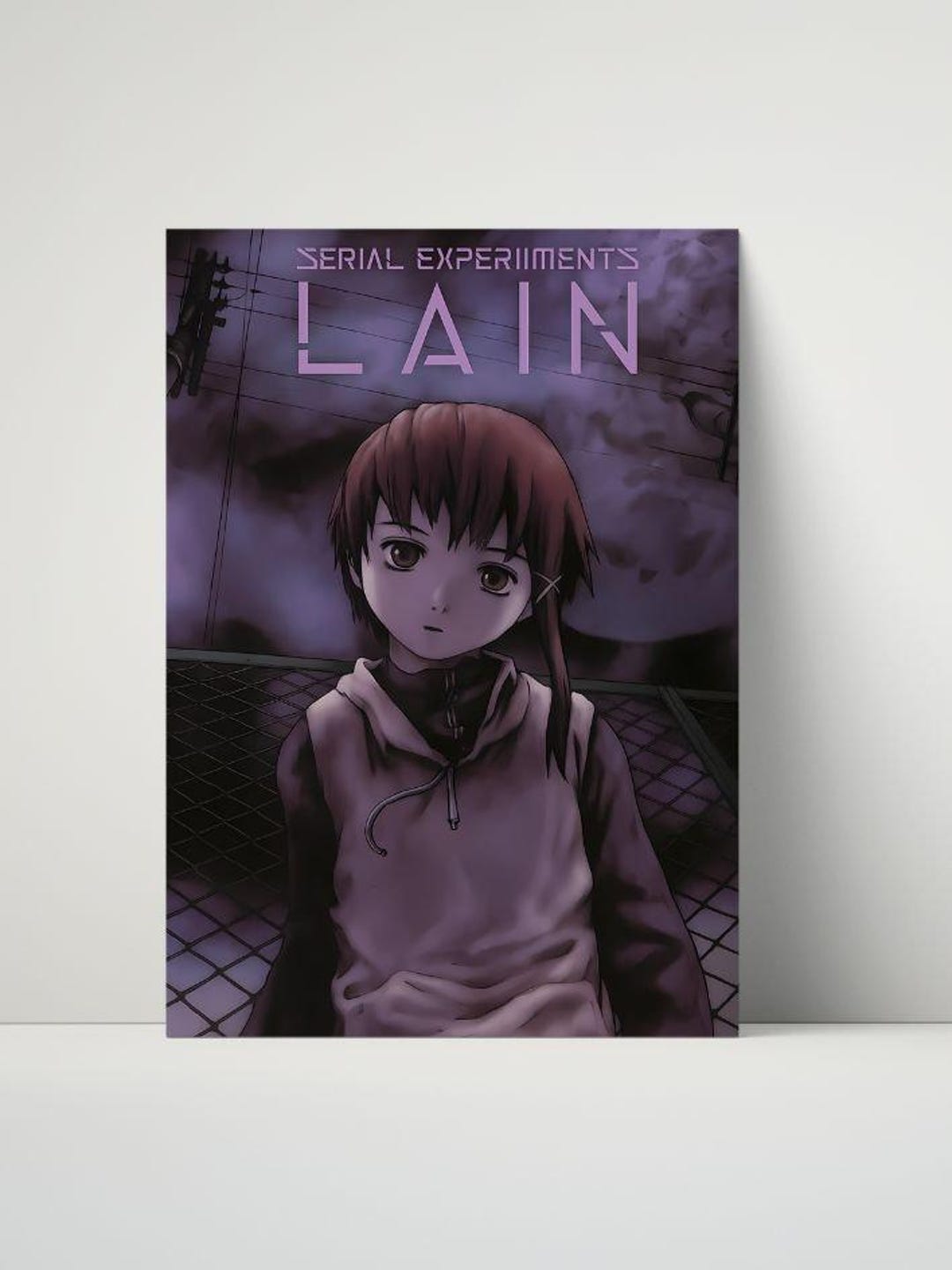 Serial Experiments Lain – “into the Wired” 8x10 Metal Print - Etsy