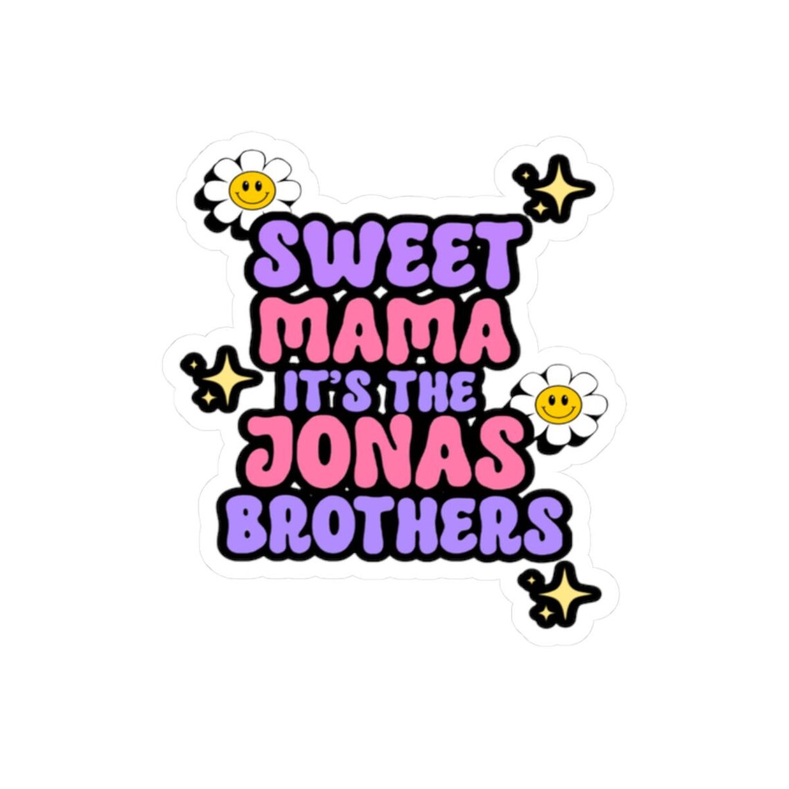 Jonas Brothers Stickers: Music Band Decals, Laptop & Water Bottle - Etsy