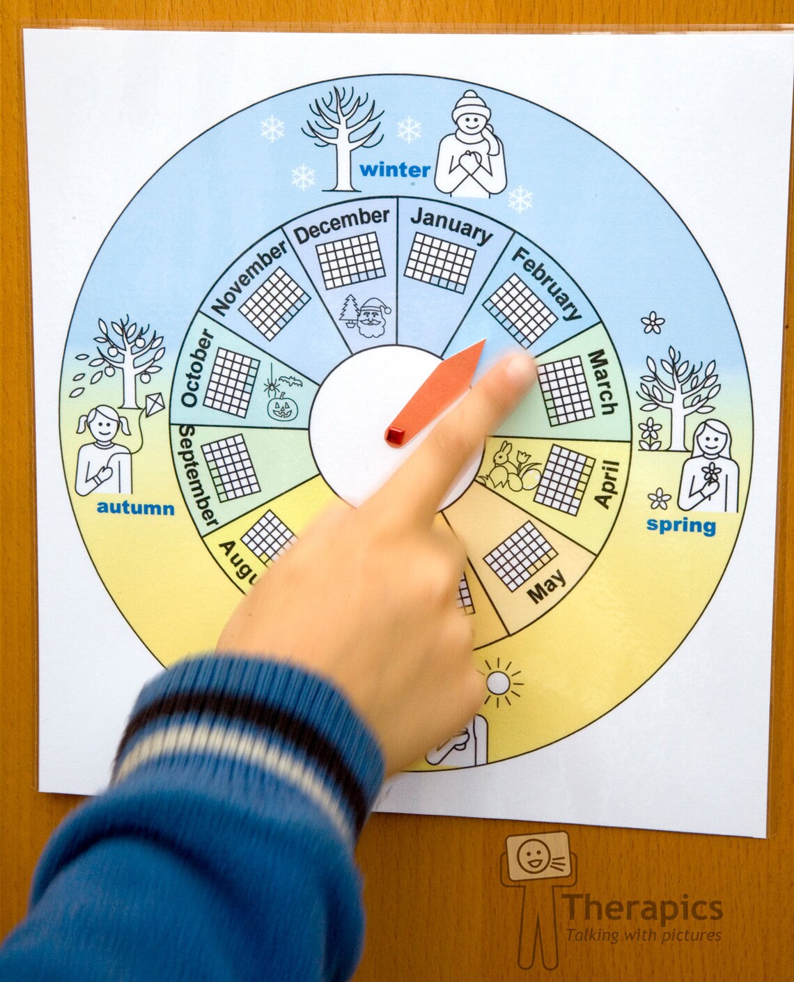Months and Seasons Chart - Etsy