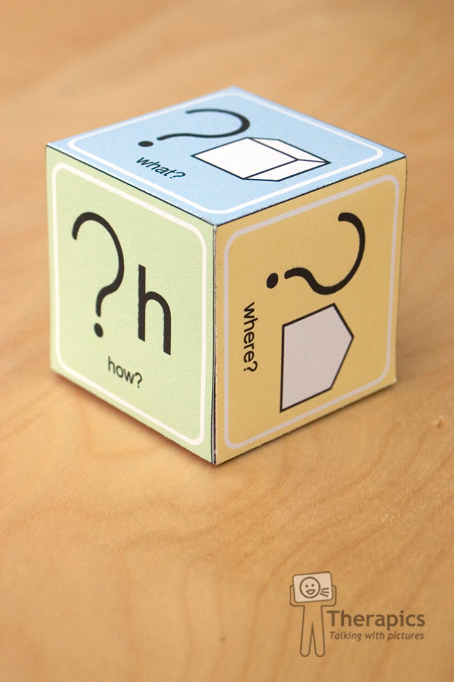 Wh Questions Dice - Digital Download - Etsy