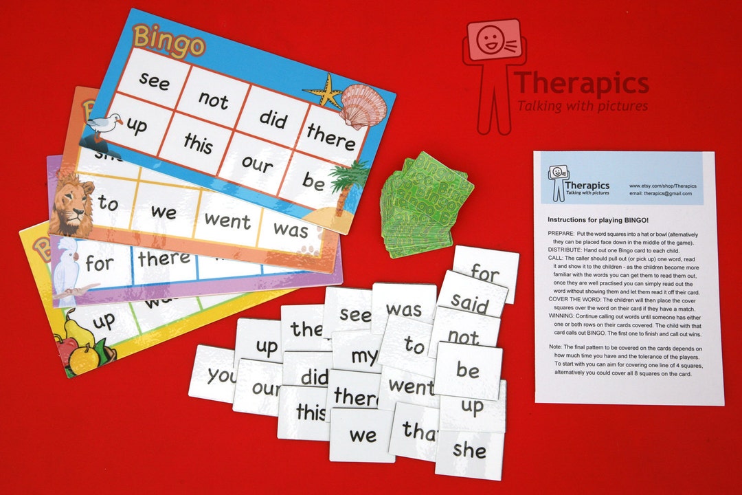 Bingo Dolch Sight Words - Set 2 - Etsy