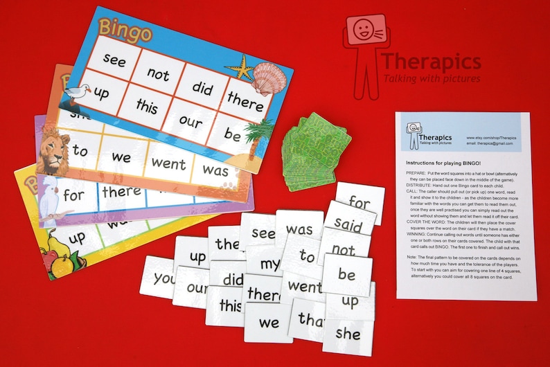 Bingo Dolch Sight Words - Set 2 - Etsy