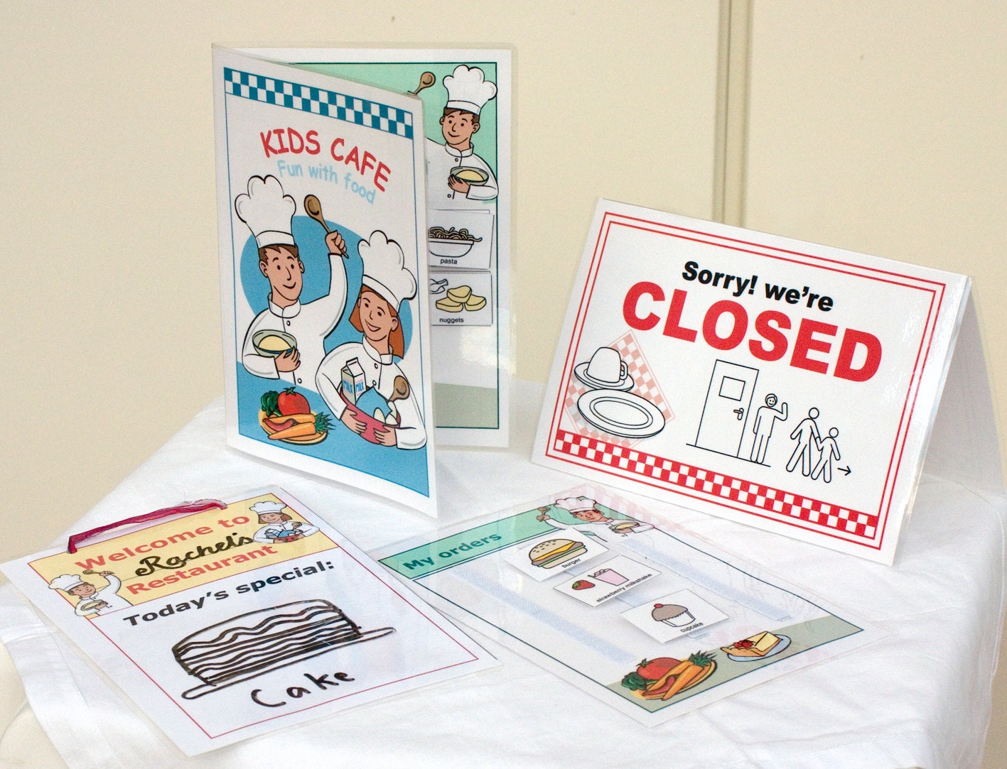 Therapics Kids Cafe Pack - Etsy