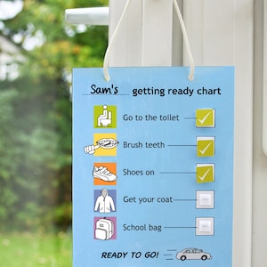 Getting Ready to Go Chart - Digital Download - Etsy