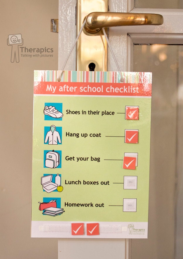 My After School Checklist Digital Download - Etsy