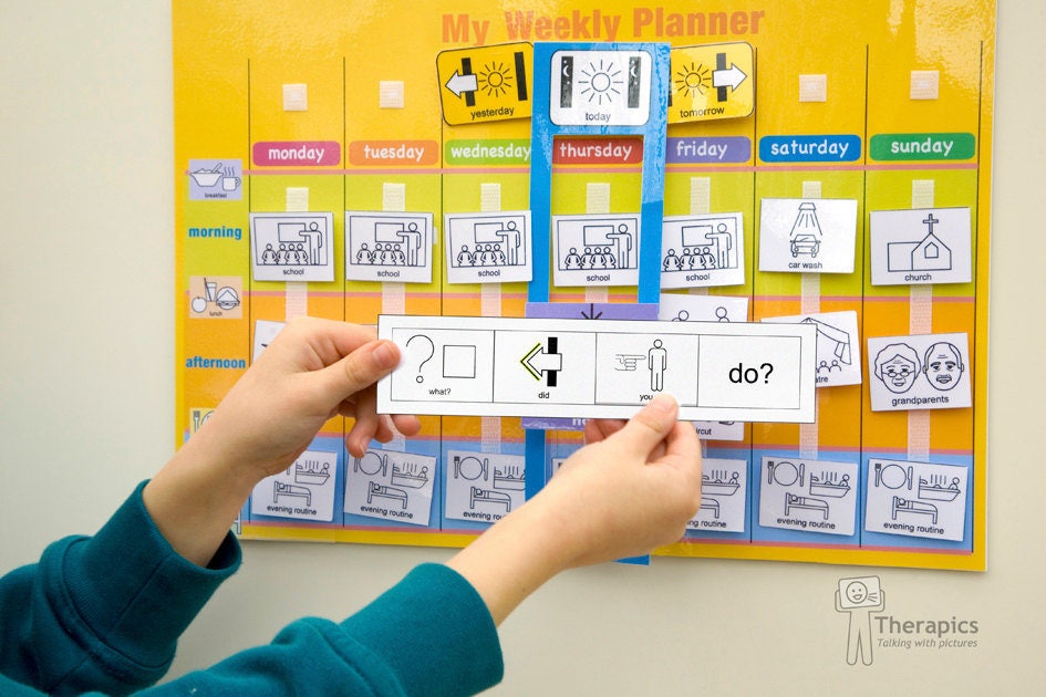 Weekly Planner Chart - Etsy