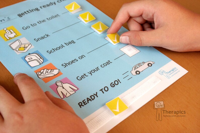 Getting Ready to Go Chart - Digital Download - Etsy