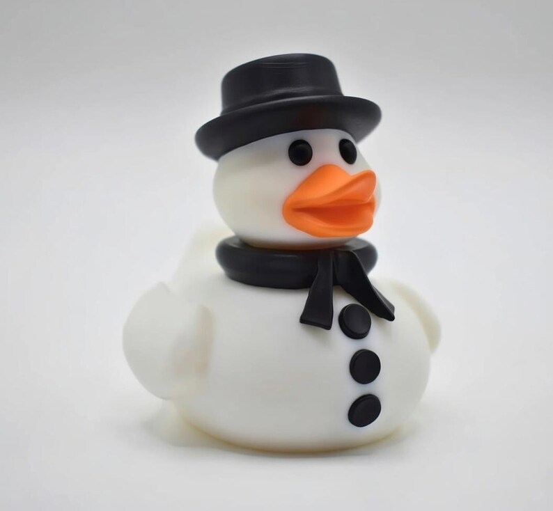 Christmas Duck Figures - Grinch Reindeer Snowman + Kenny - Rigid Art ...