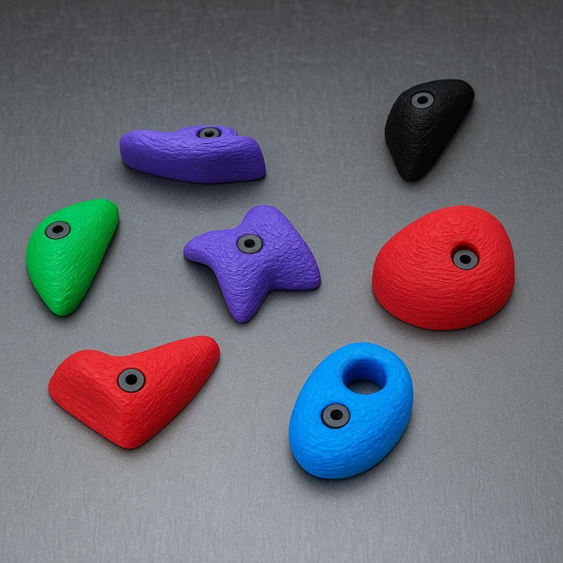 Bouldering Magnets – Miniature Climbing Holds for Your Fridge - Etsy