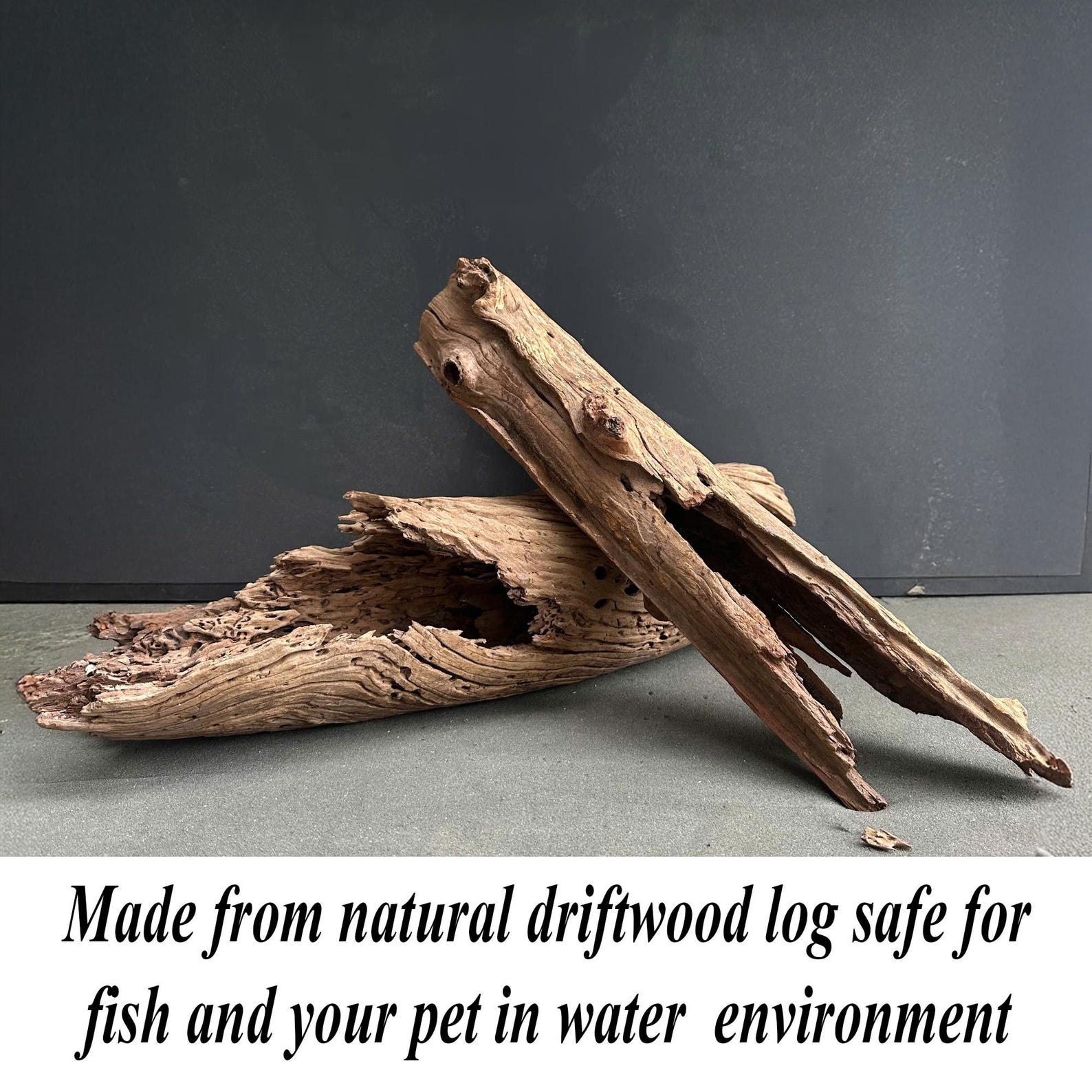 Natural Hollow Driftwood Aquarium Log Aquascape Drift Wood Stump Bonsai ...
