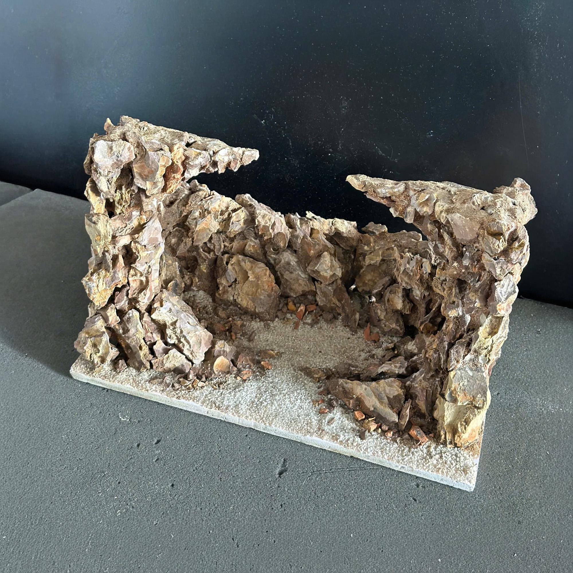 Handmade Natural Rock Cave for Aquarium, Unique Fish Tank Decoration ...