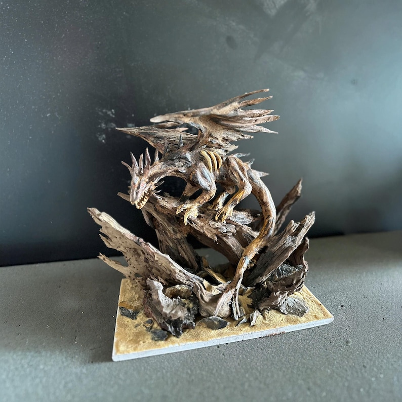 Dragon Driftwood Aquarium Decoration – Natural Driftwood and Stone ...
