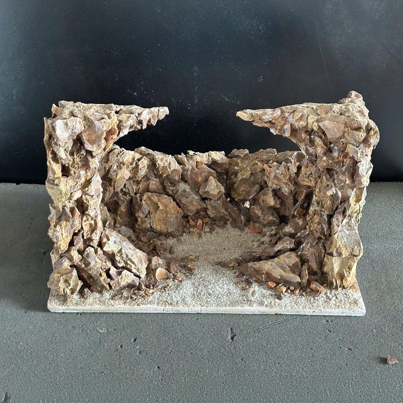 Handmade Natural Rock Cave for Aquarium, Unique Fish Tank Decoration ...