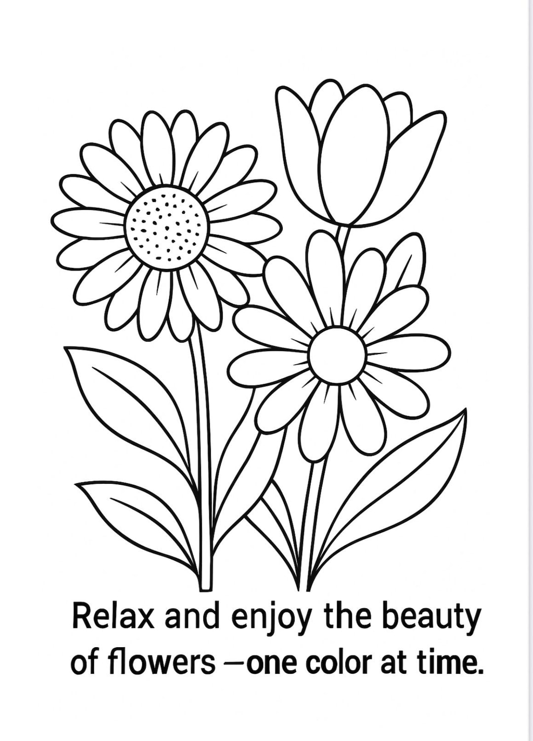 Adults Colouring Book for Elderly Mindfulness Colouring for Seniors ...