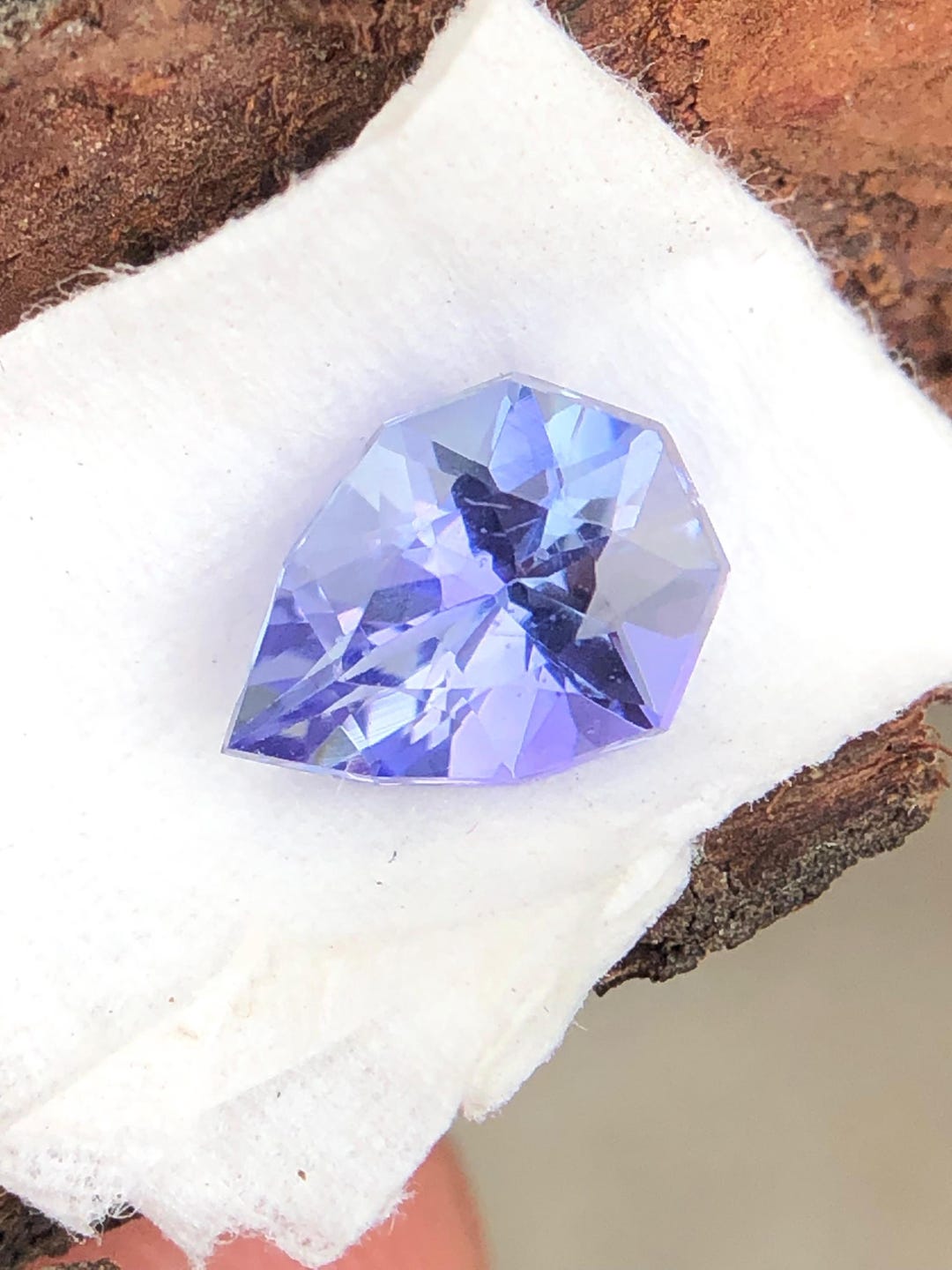 Violet-blue Tanzanite Gemstone: Fancy Cut Loose Stone, December ...