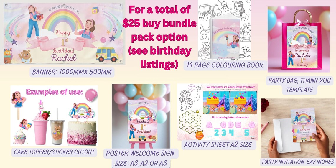 Ms. Rachel Coloring Book: 14 Page Printable Activity (A4, PDF) - Etsy