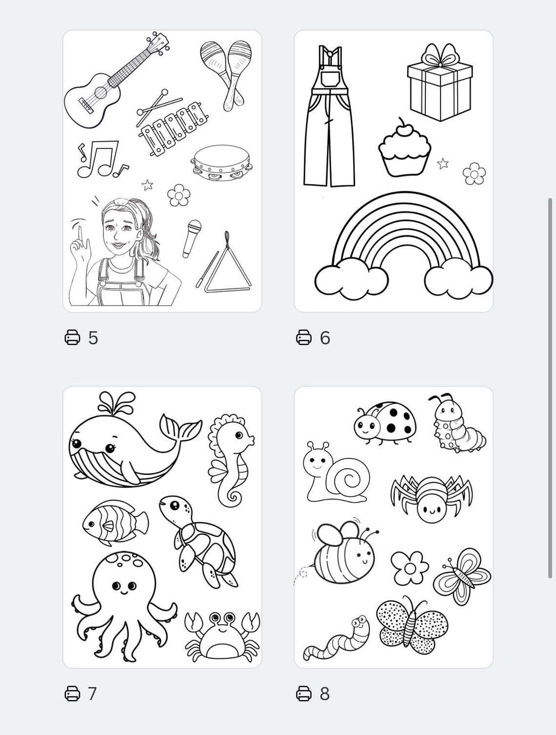 Ms. Rachel Coloring Book: 14 Page Printable Activity (A4, PDF) - Etsy