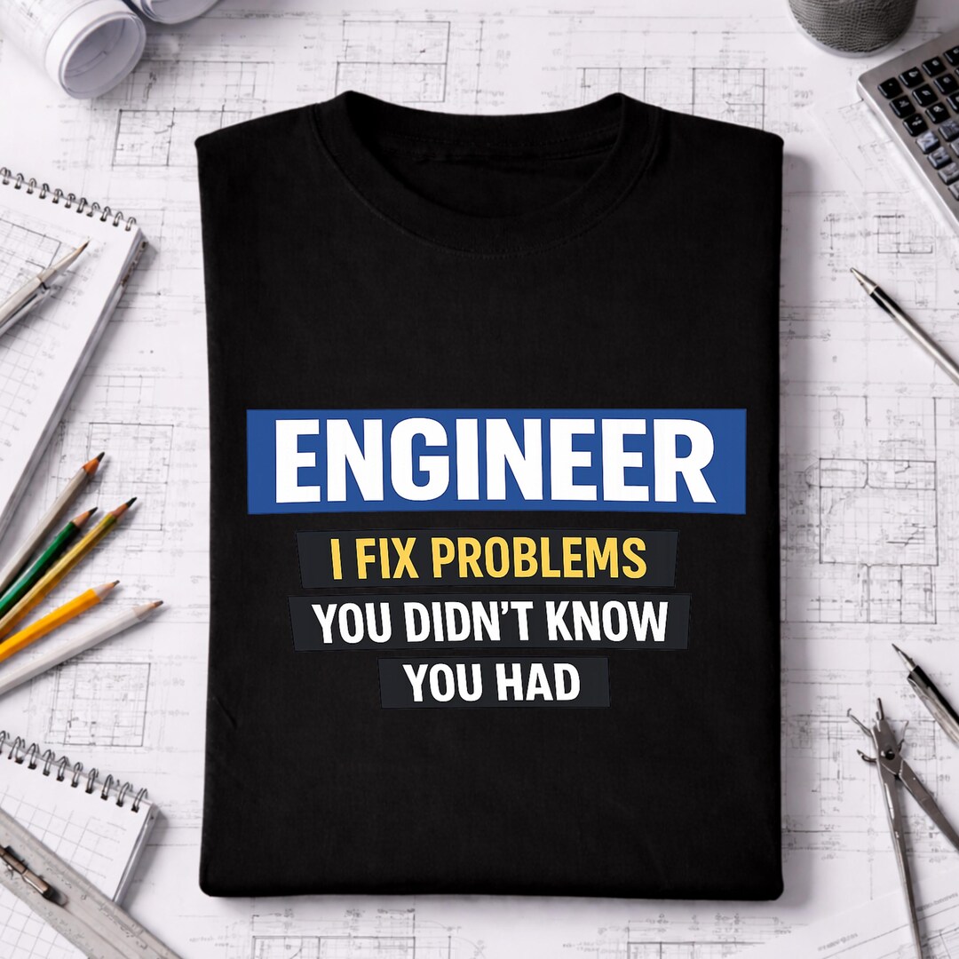 Funny Engineers Design T-shirt | Engineer Humor Tee, Engineering Shirt ...