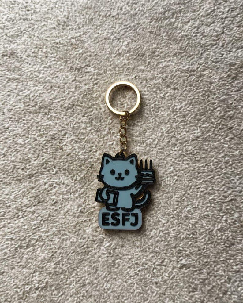 ESFJ | MBTI Personality Cat Keychains - Find Your Purr-fect Match ...