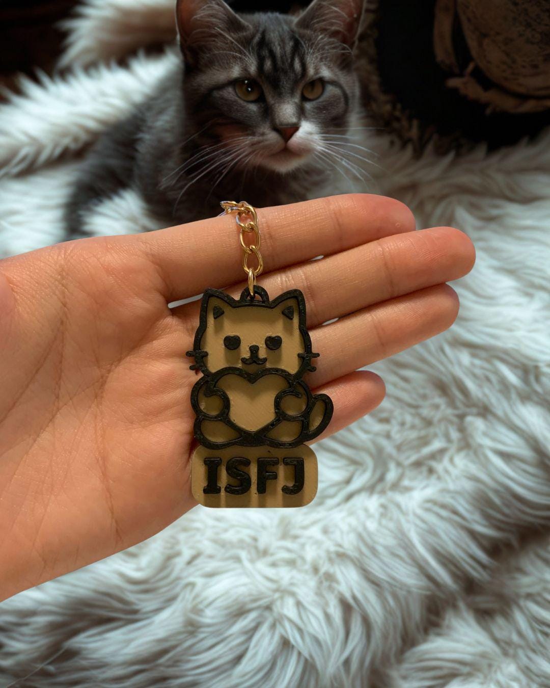 ISFJ | MBTI Personality Cat Keychains - Find Your Purr-fect Match ...