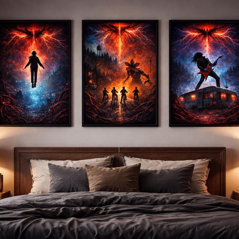 Strangerthings Art - Etsy UK