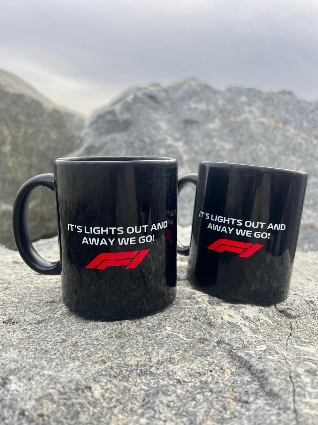 Formula 1 Mug: "lights Out and Away We Go" - F1 Racing Gift - Etsy