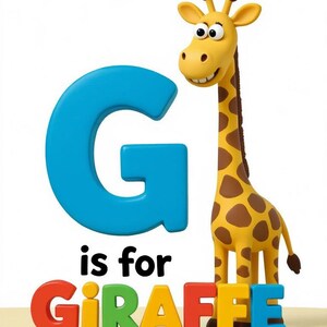 ABC Alphabet Printable Book for Kids | A–Z - Etsy
