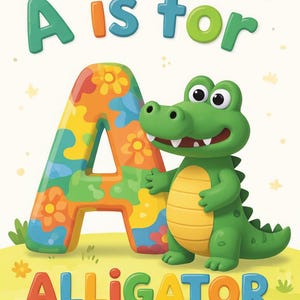 ABC Alphabet Printable Book for Kids | A–Z - Etsy