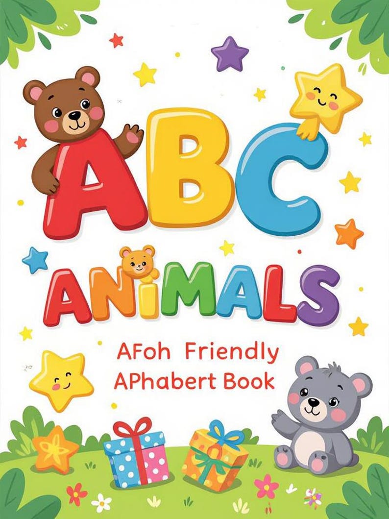 ABC Alphabet Printable Book for Kids | A–Z - Etsy