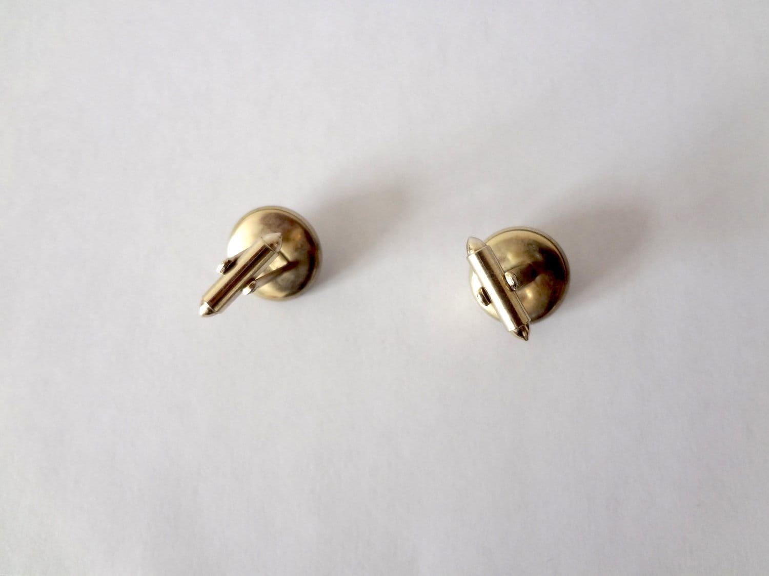 1950s Cowboy Cufflinks Reverse Painted Carved Glass Cufflinks Vintage ...