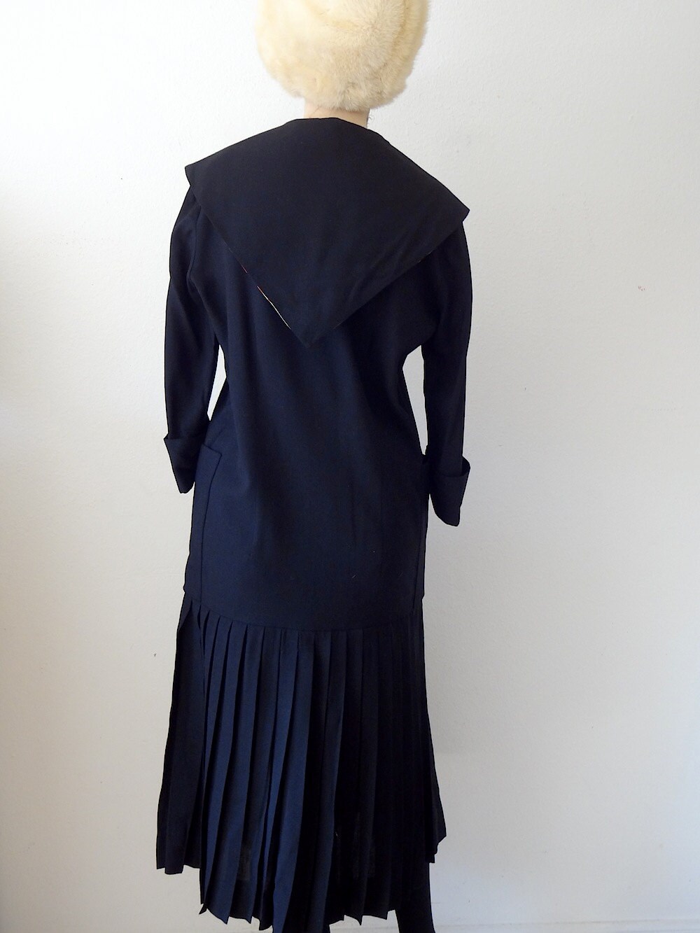 Vintage 1950s Dress / 1920s Style Middy / Mid-century Sailor | Etsy