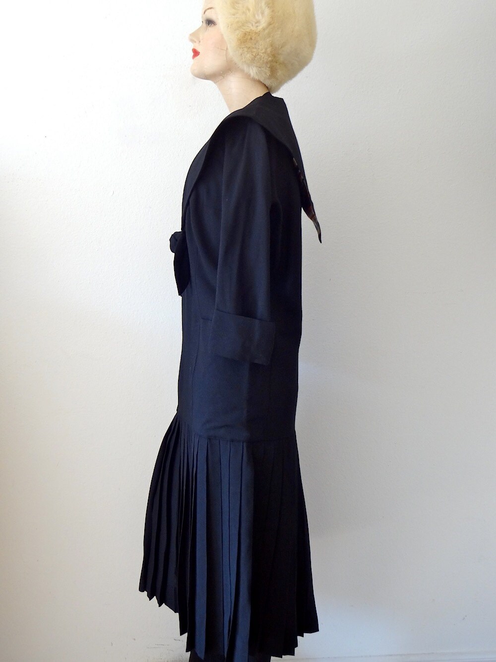 Vintage 1950s Dress / 1920s Style Middy / Mid-century Sailor | Etsy