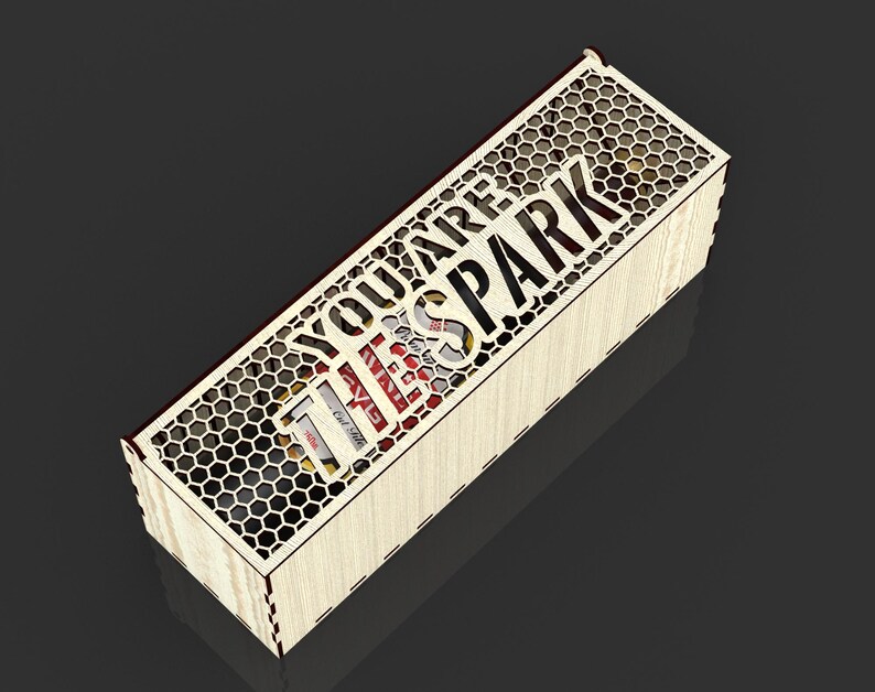 Wine Boxes With Motivational Slogans Svg and Dxf Files for Laser Cut, 5 ...