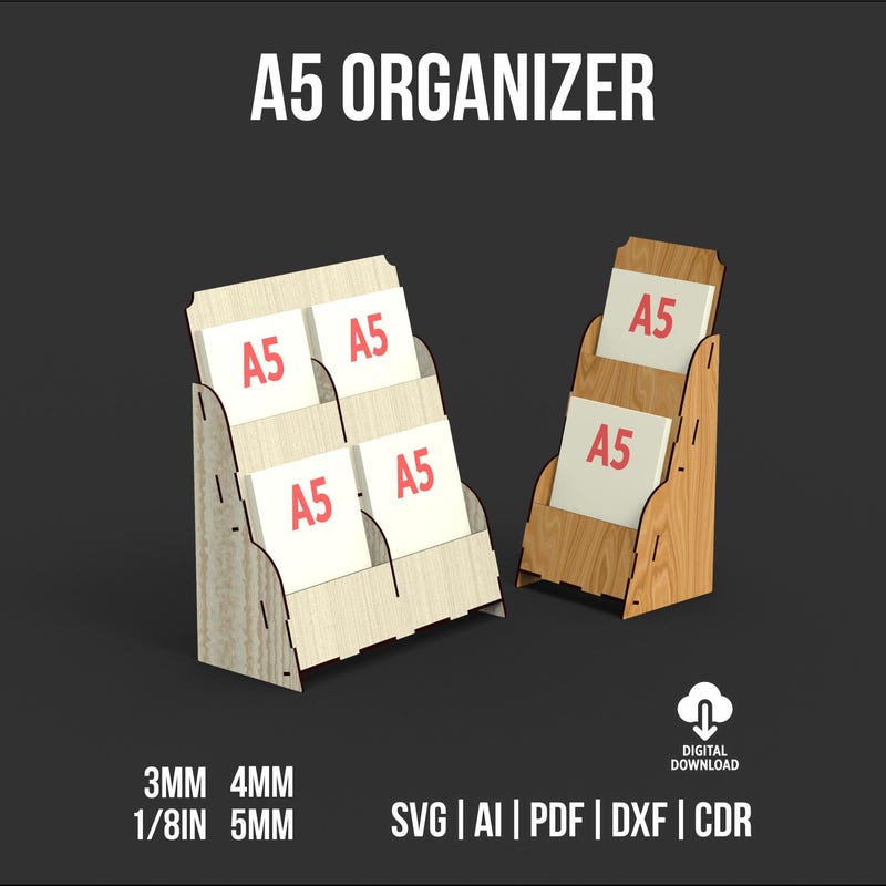 A5 Menu Stand - Etsy