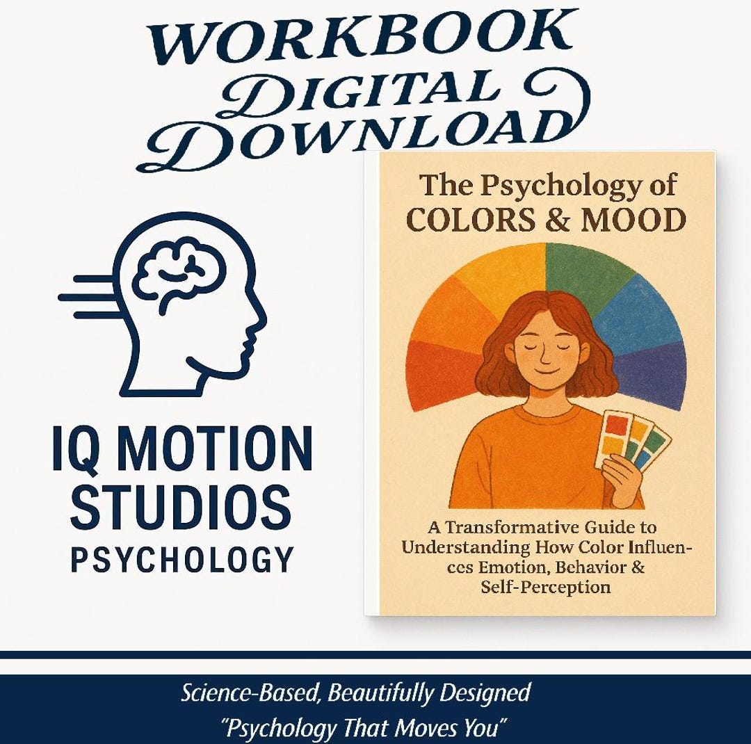 The Psychology of Colors and Mood – Printable Workbook on How Color ...
