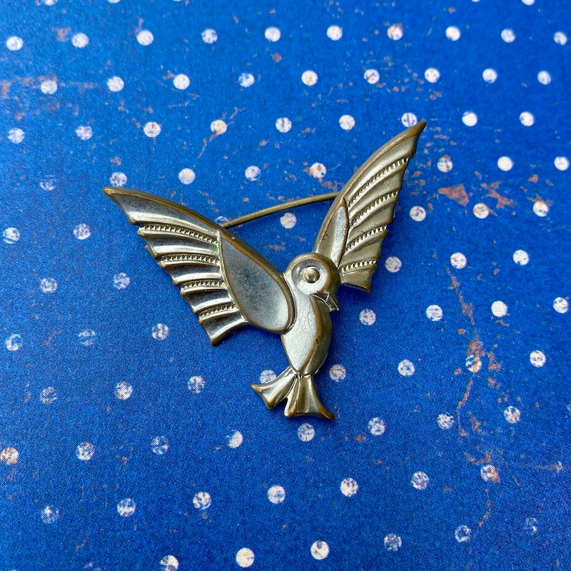 Swallow Brooch - Etsy