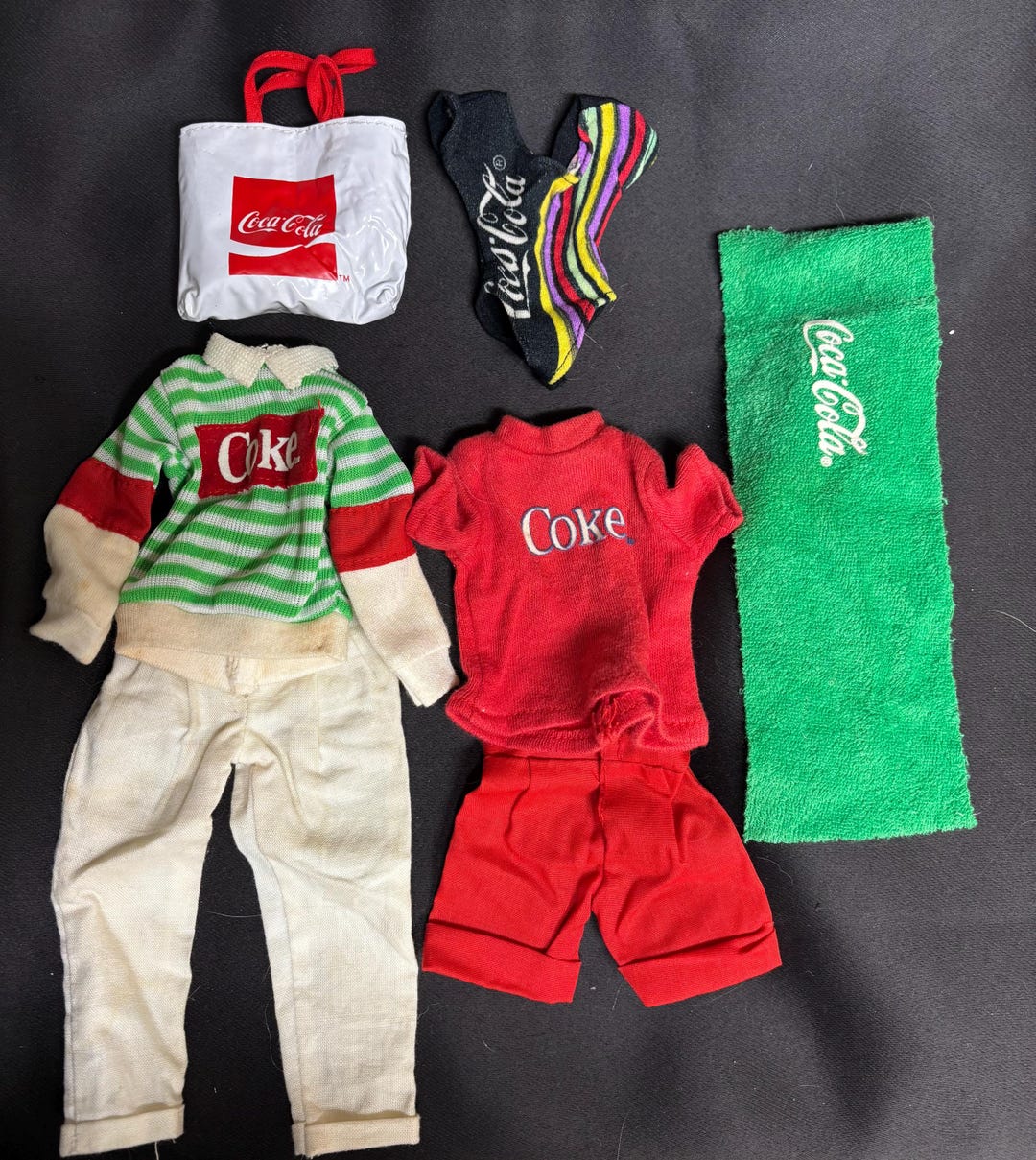 Vintage Lot of Coke Barbie Clothes 1980’s - Etsy