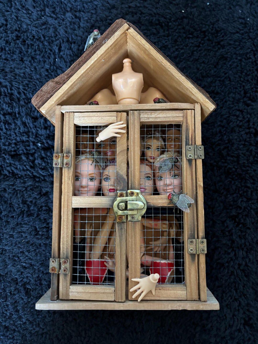 Hand Made Creepy Doll Parts Curio House - Etsy