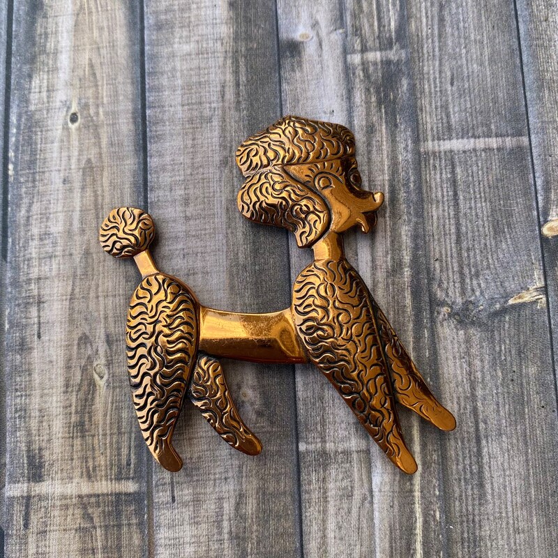 Poodle Brooch - Etsy