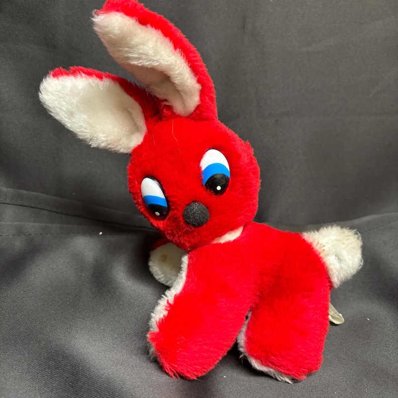 Stuffed Toy Rabbit With Big Eyes - Etsy