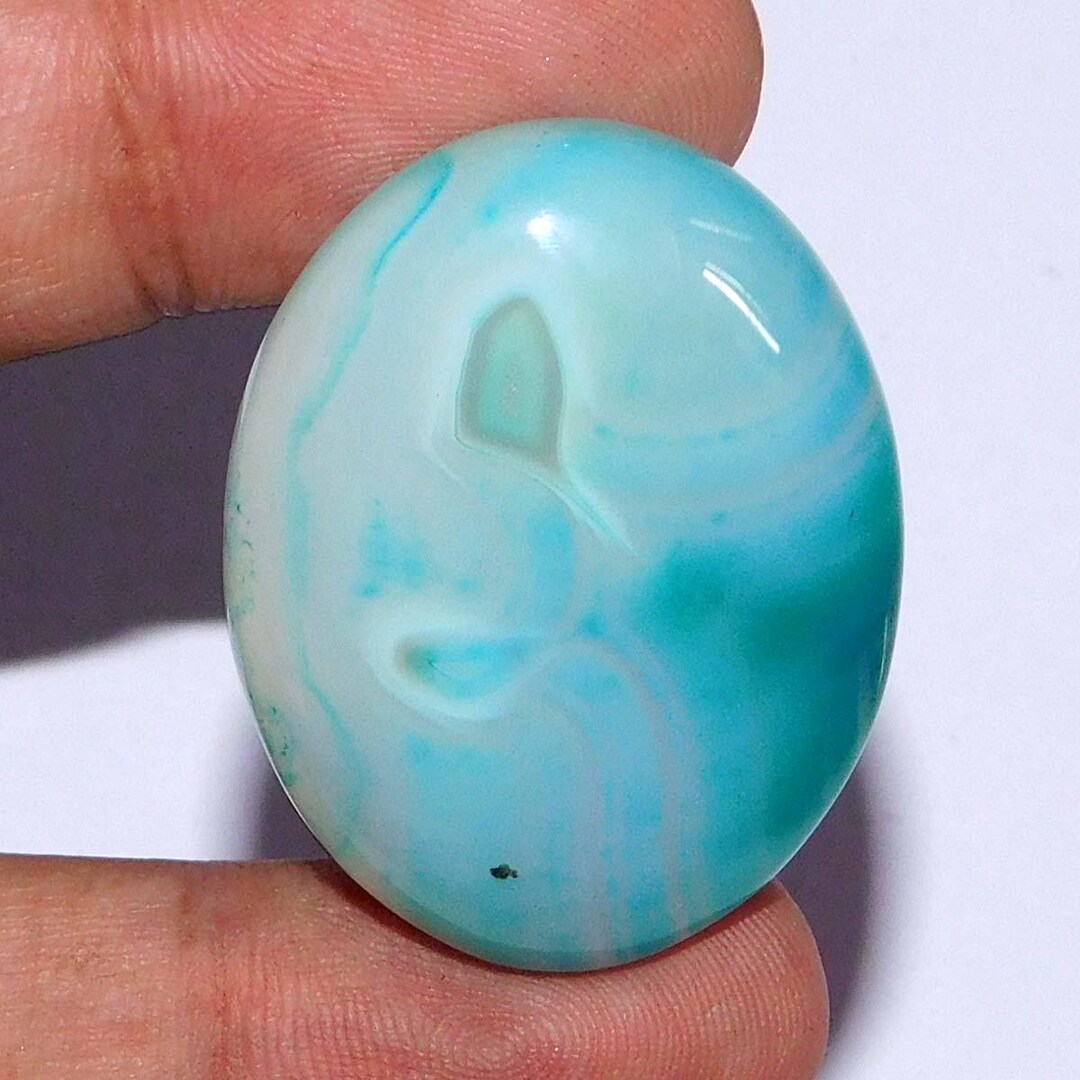 Multi Shapes Natural Banded Agate Cabochons Gemstone Handmade Gems ...
