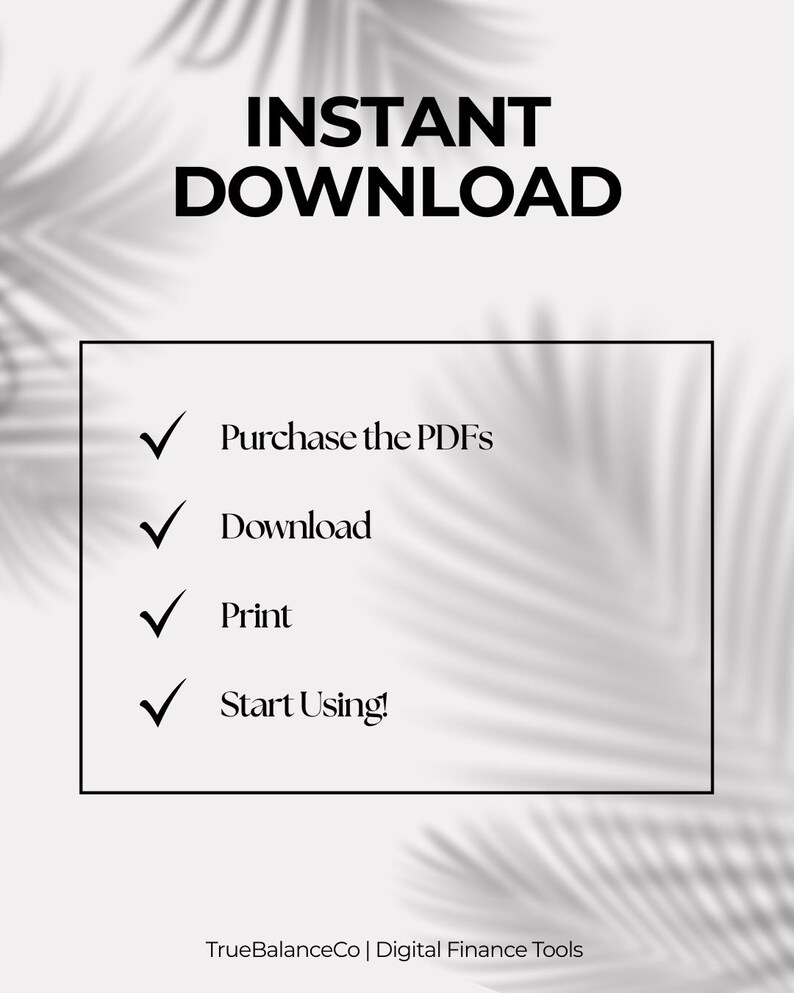 Monthly Budget Planner Printable | Income & Expense Tracker PDF ...