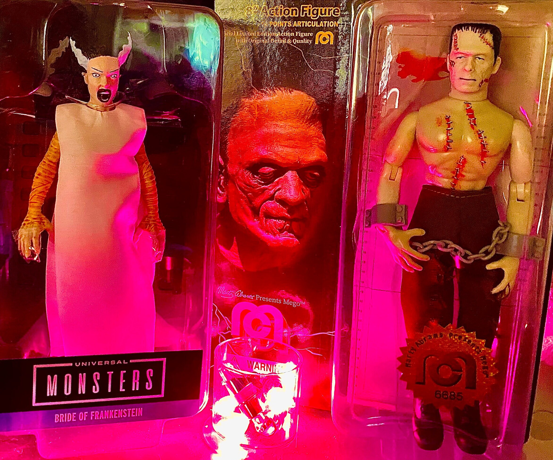 Frankenstein & the Bride of Frankenstein Dolls. - Etsy