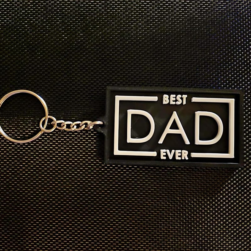 Dad Keychain - Etsy