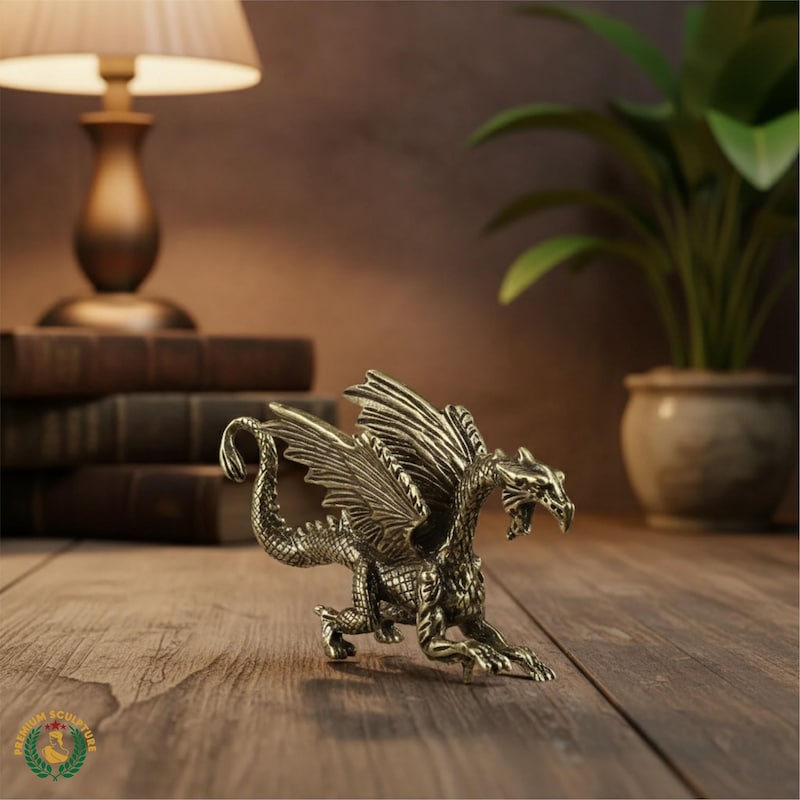 Dragon Statue Antique - Etsy