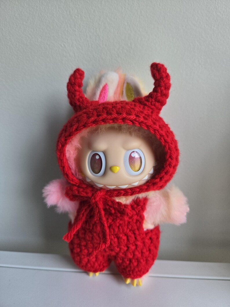 Devil Labubu Outfit (MAC,HAS & BIE) - Etsy